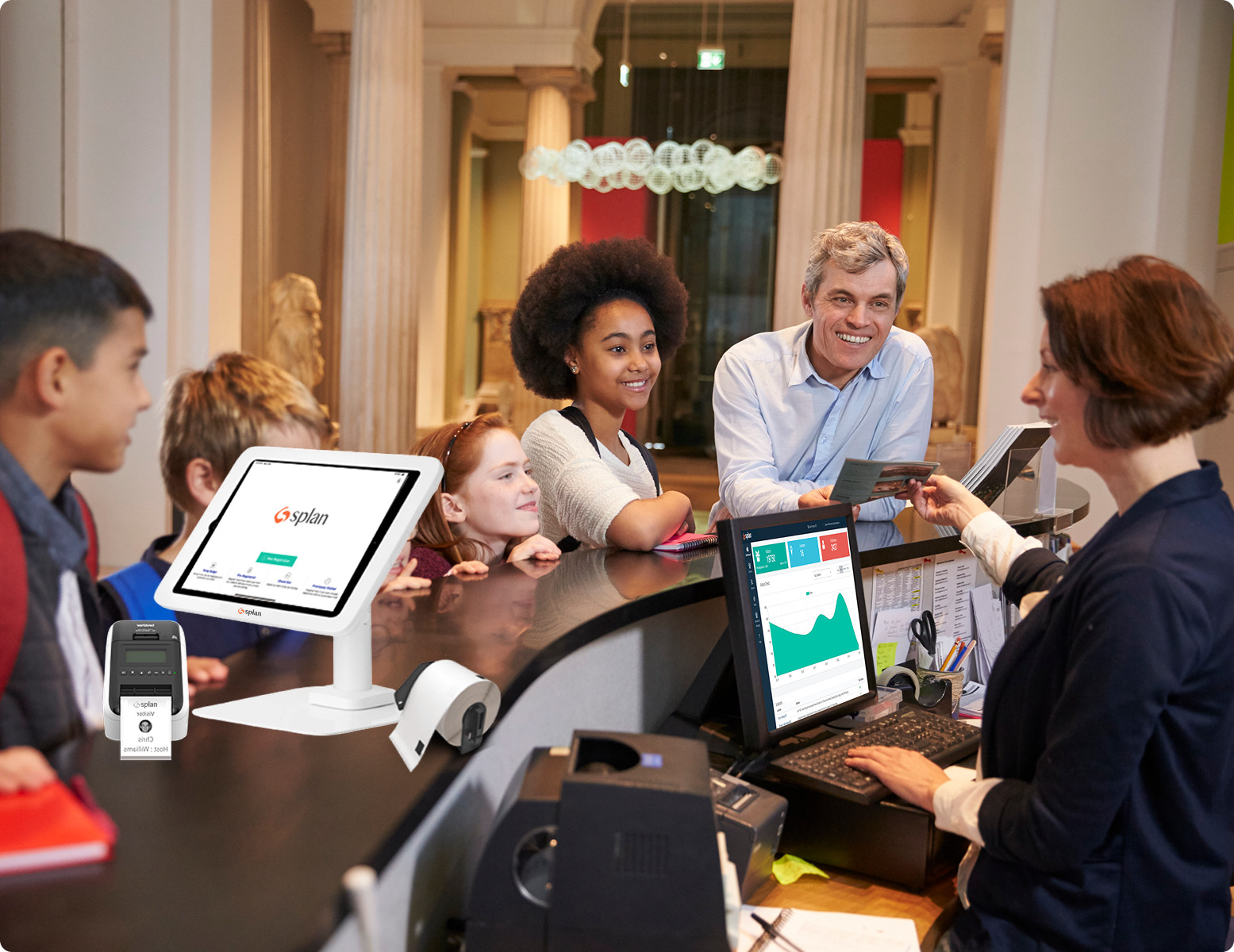 Splan Visitor Management System for Schools